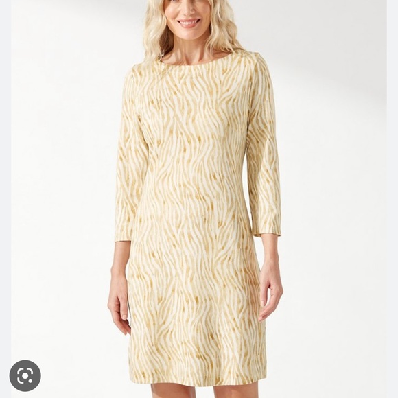 Tommy Bahama | Dresses | Tommy Bahama Darcy Zesty Zebra Print Ponte ...